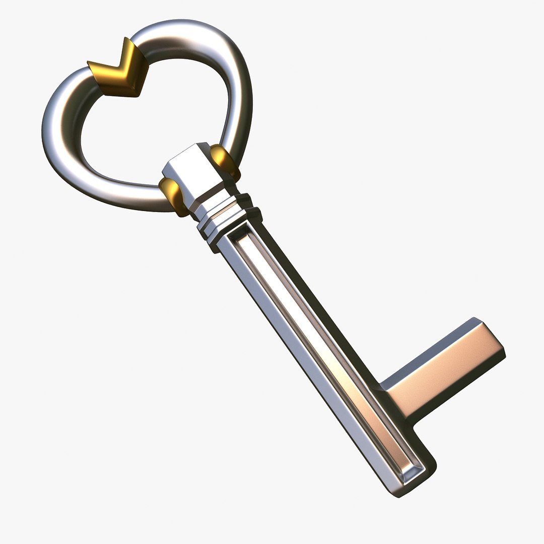 3d Model Heart Lock