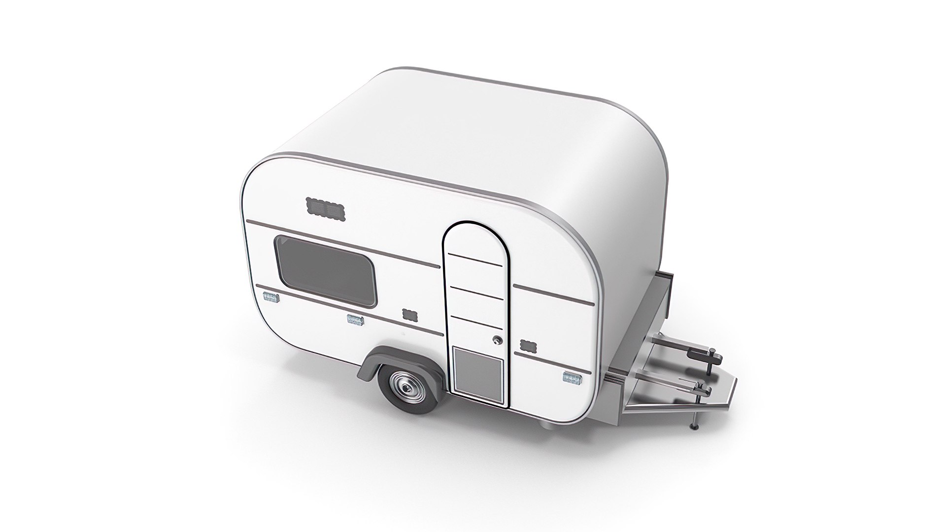 3D Caravan Model - TurboSquid 2039903
