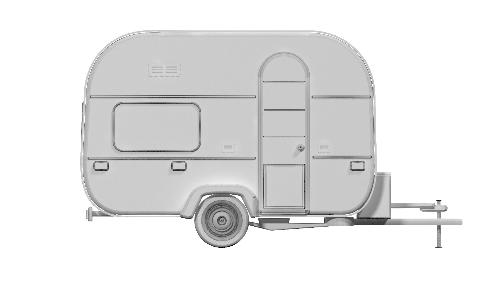 3D Caravan Model - TurboSquid 2039903