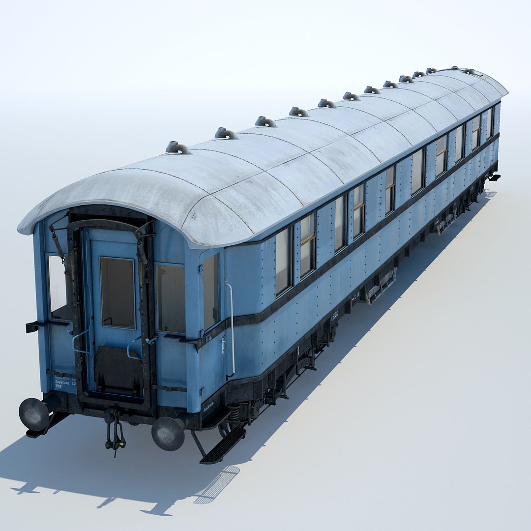 old passenger train 2 ma