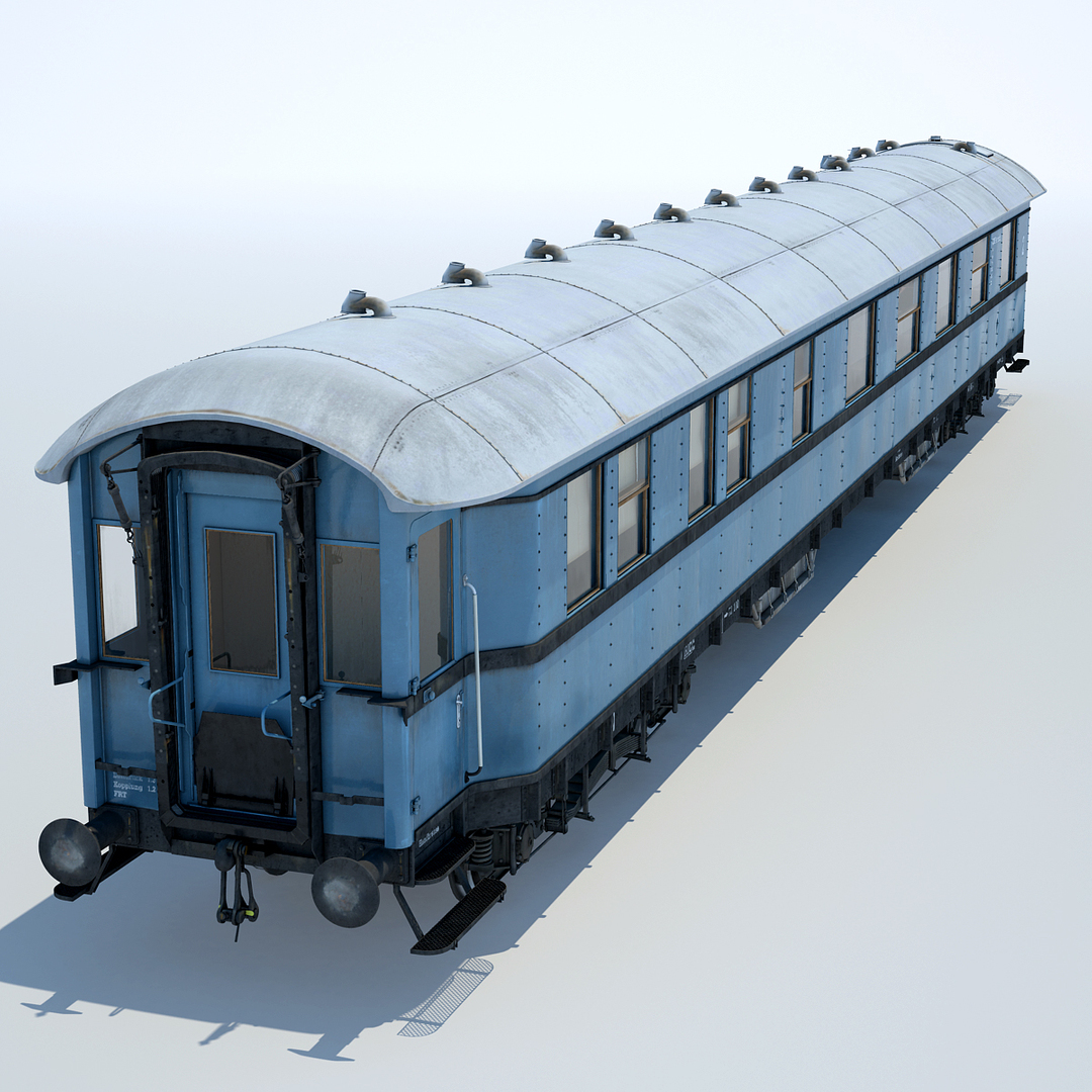 old passenger train 2 ma