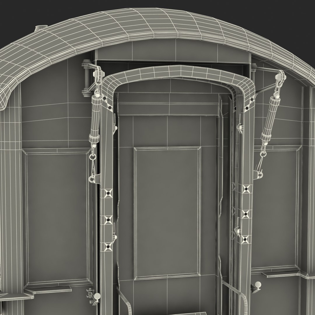 old passenger train 2 ma