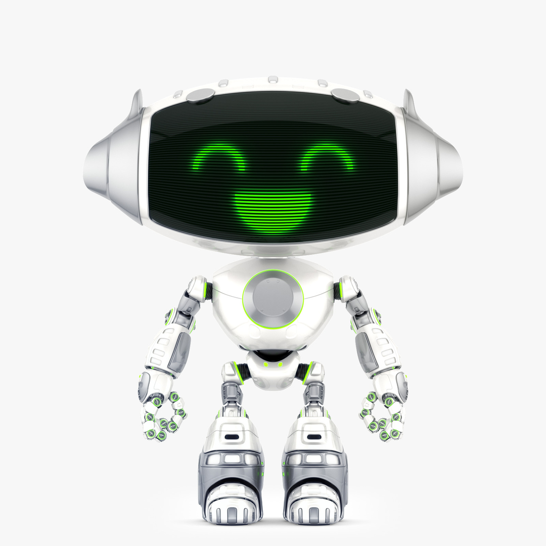 3D Cute Robotic Friendly Model - TurboSquid 1340717