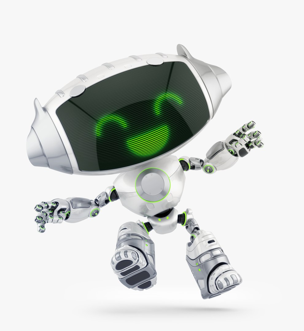 3D Cute Robotic Friendly Model - TurboSquid 1340717