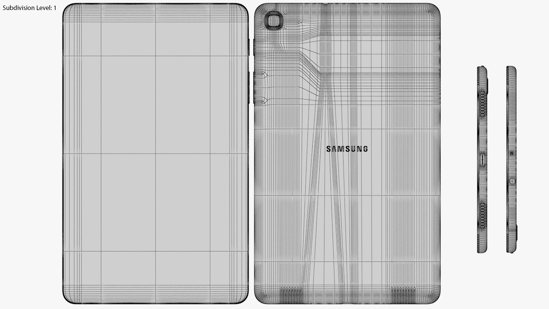 Realistic Samsung Galaxy Tab 3D - TurboSquid 1537757