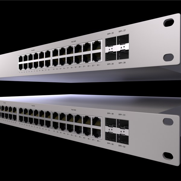 Network Firewall and Switch 3D model - TurboSquid 2025583