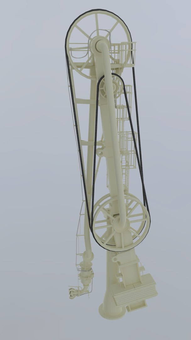 3D Lng Loading Arm Model - TurboSquid 1221647
