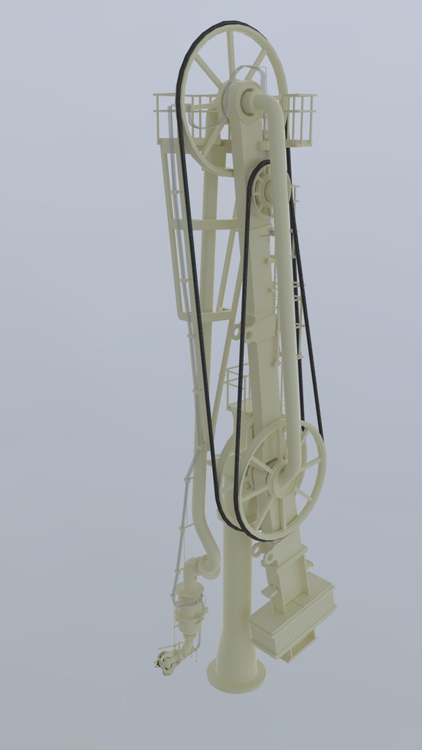 3D Lng Loading Arm Model - TurboSquid 1221647