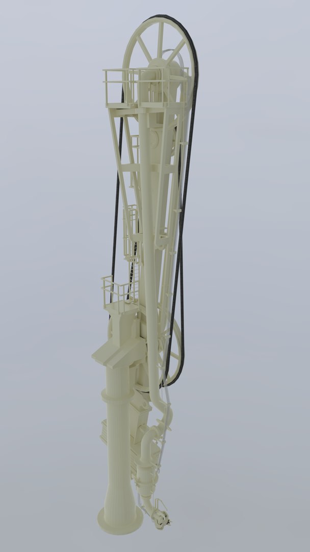 3D Lng Loading Arm Model - TurboSquid 1221647