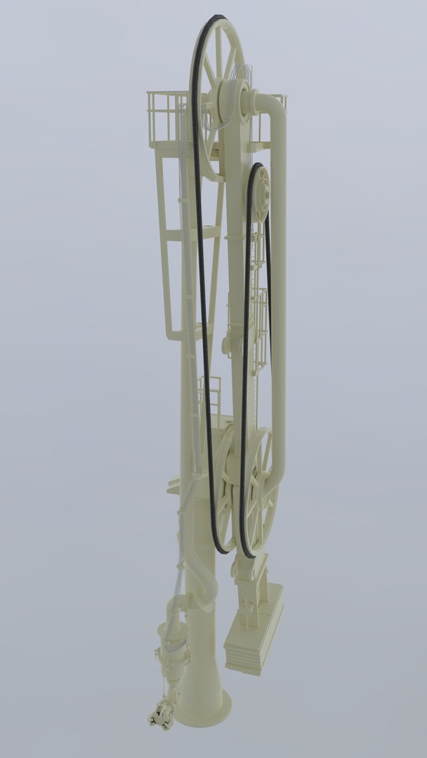 3D Lng Loading Arm Model - TurboSquid 1221647