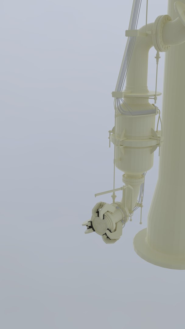 3D Lng Loading Arm Model - TurboSquid 1221647