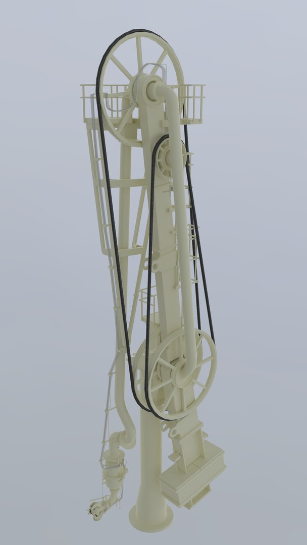 3D Lng Loading Arm Model - TurboSquid 1221647
