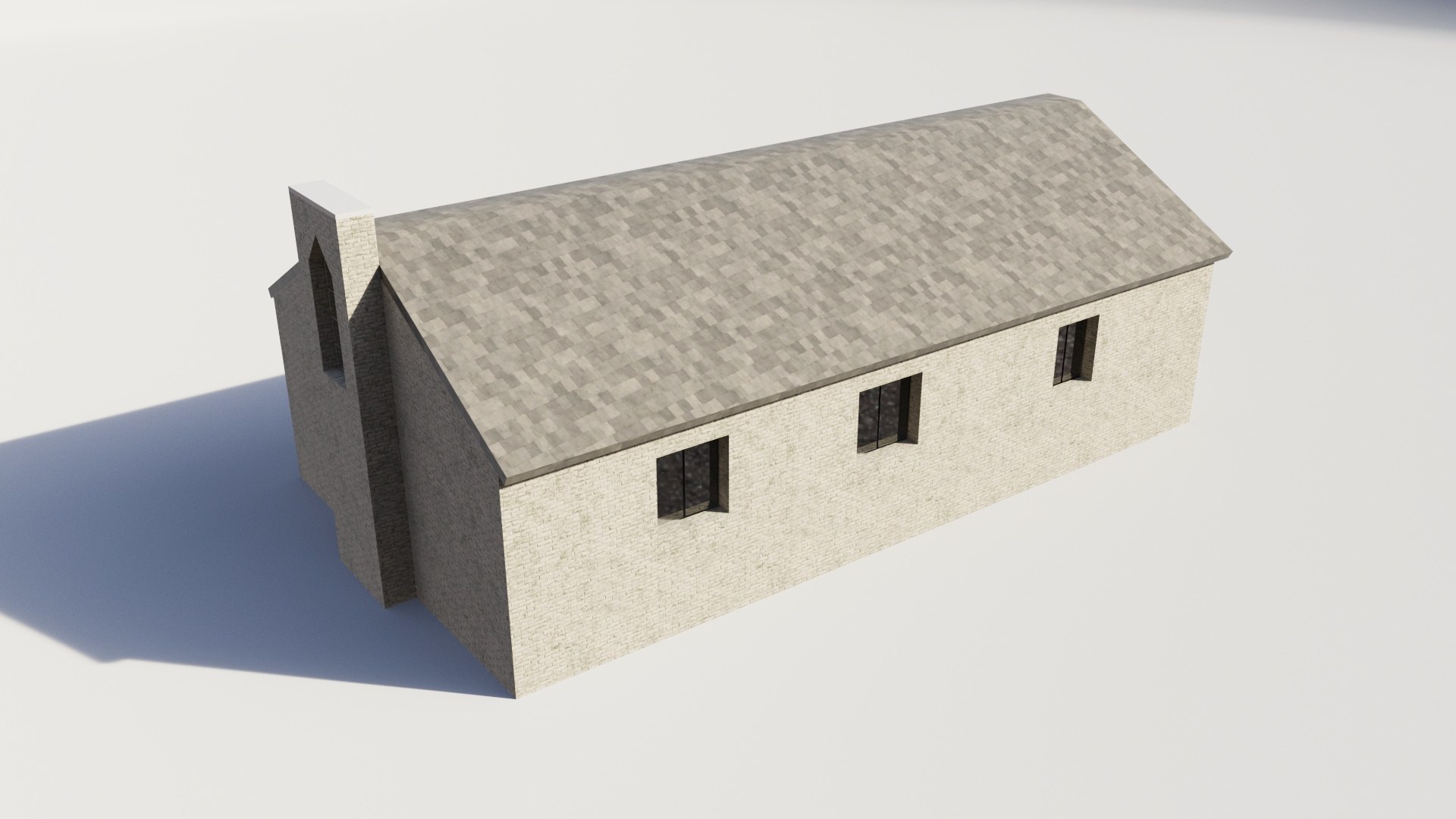 Church_CountrySide 3D Model - TurboSquid 2313486
