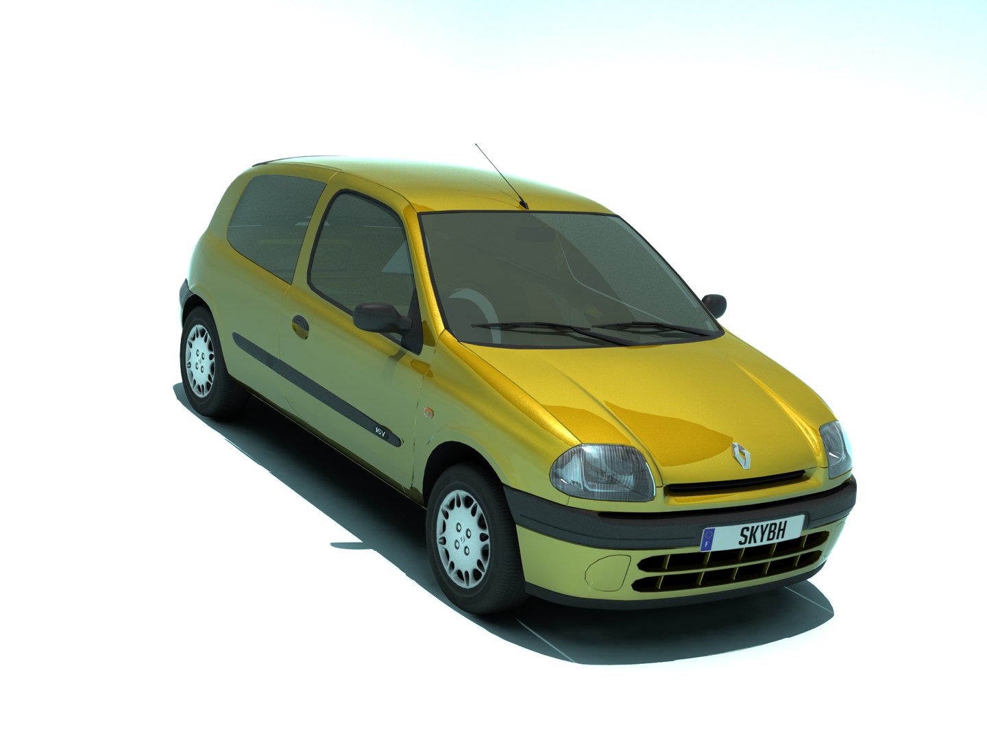 3D Model Clio 1998 - TurboSquid 1606931