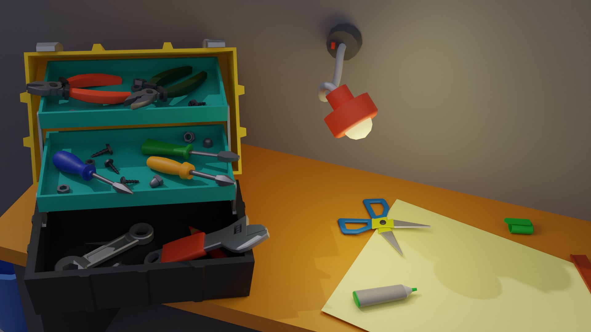 Workshop 3D Model - TurboSquid 2395662