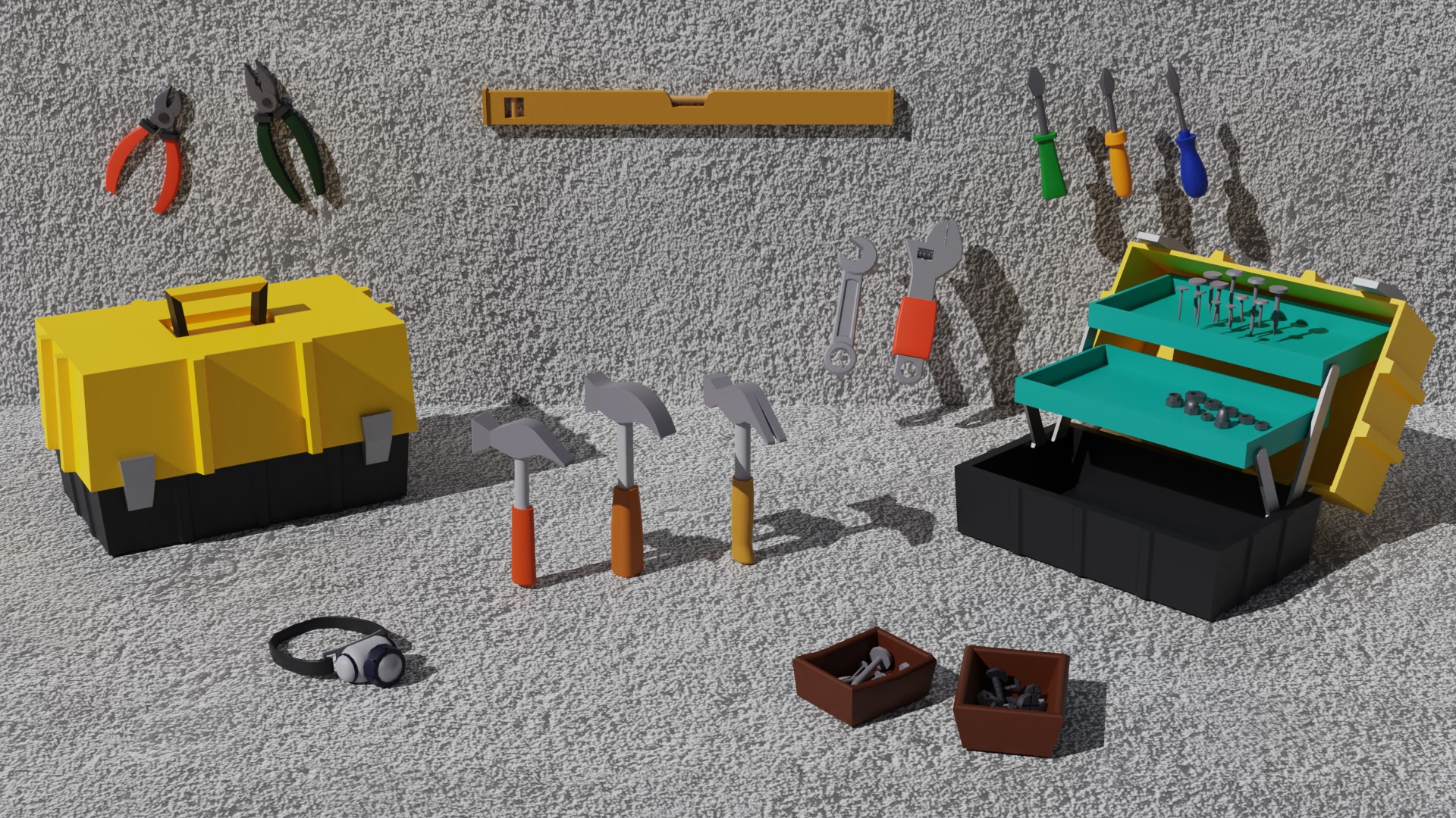 Workshop 3D Model - TurboSquid 2395662