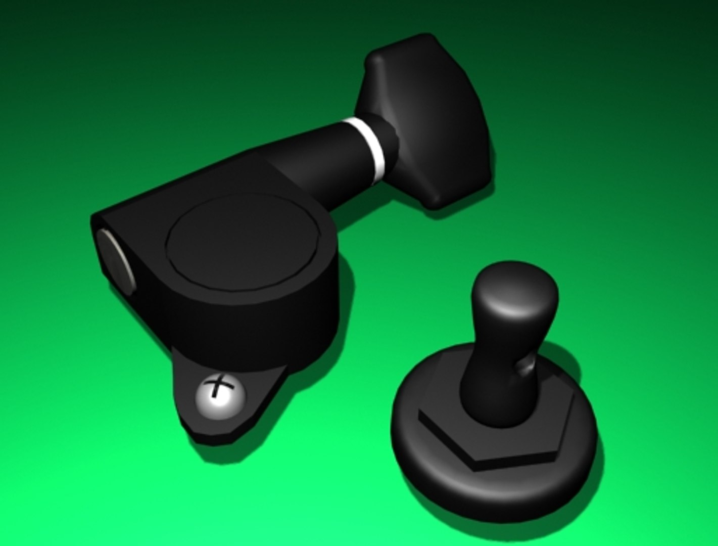 Guitar Tuning Knobs 3d Model