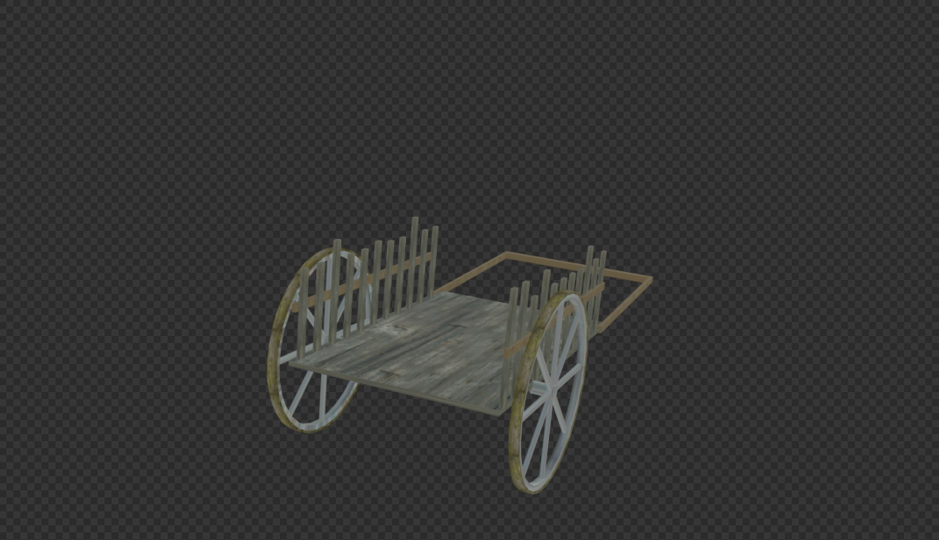 3D model bull cart - TurboSquid 1645691