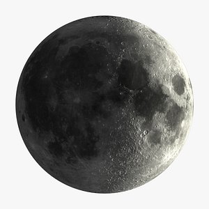 Moon 3D Models for Download | TurboSquid