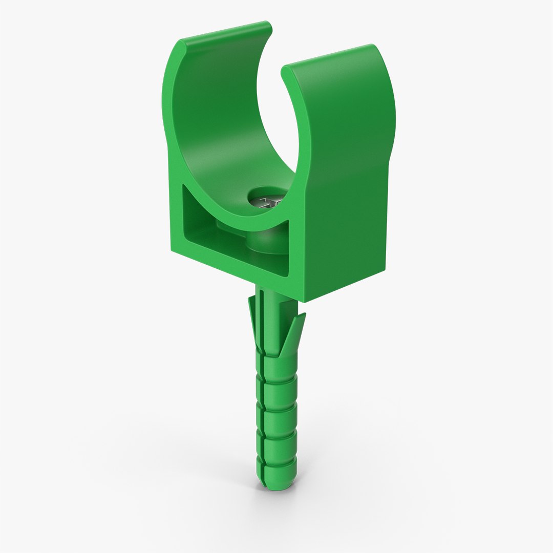 Clamp With Wall Plug 3D model - TurboSquid 1929006