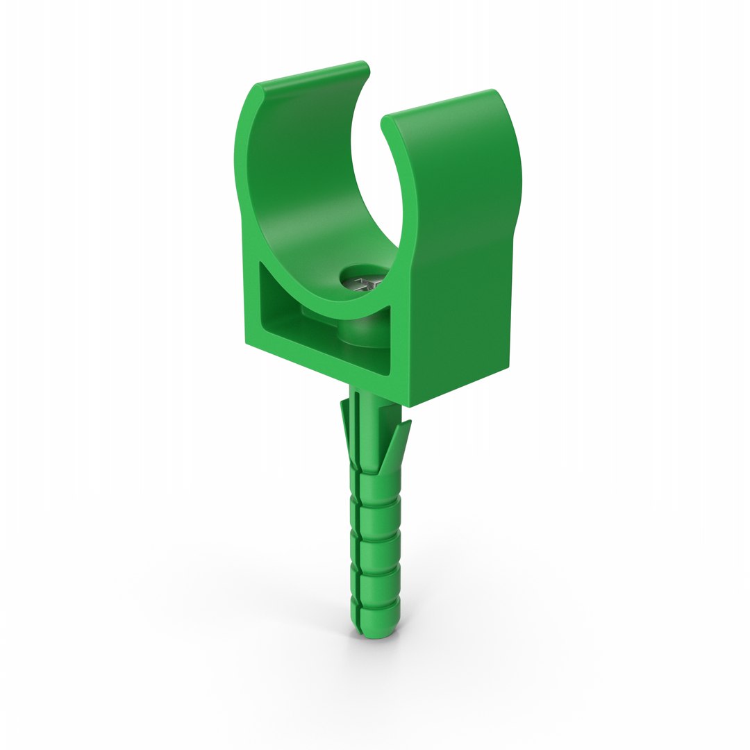 Clamp With Wall Plug 3D Model - TurboSquid 1929006
