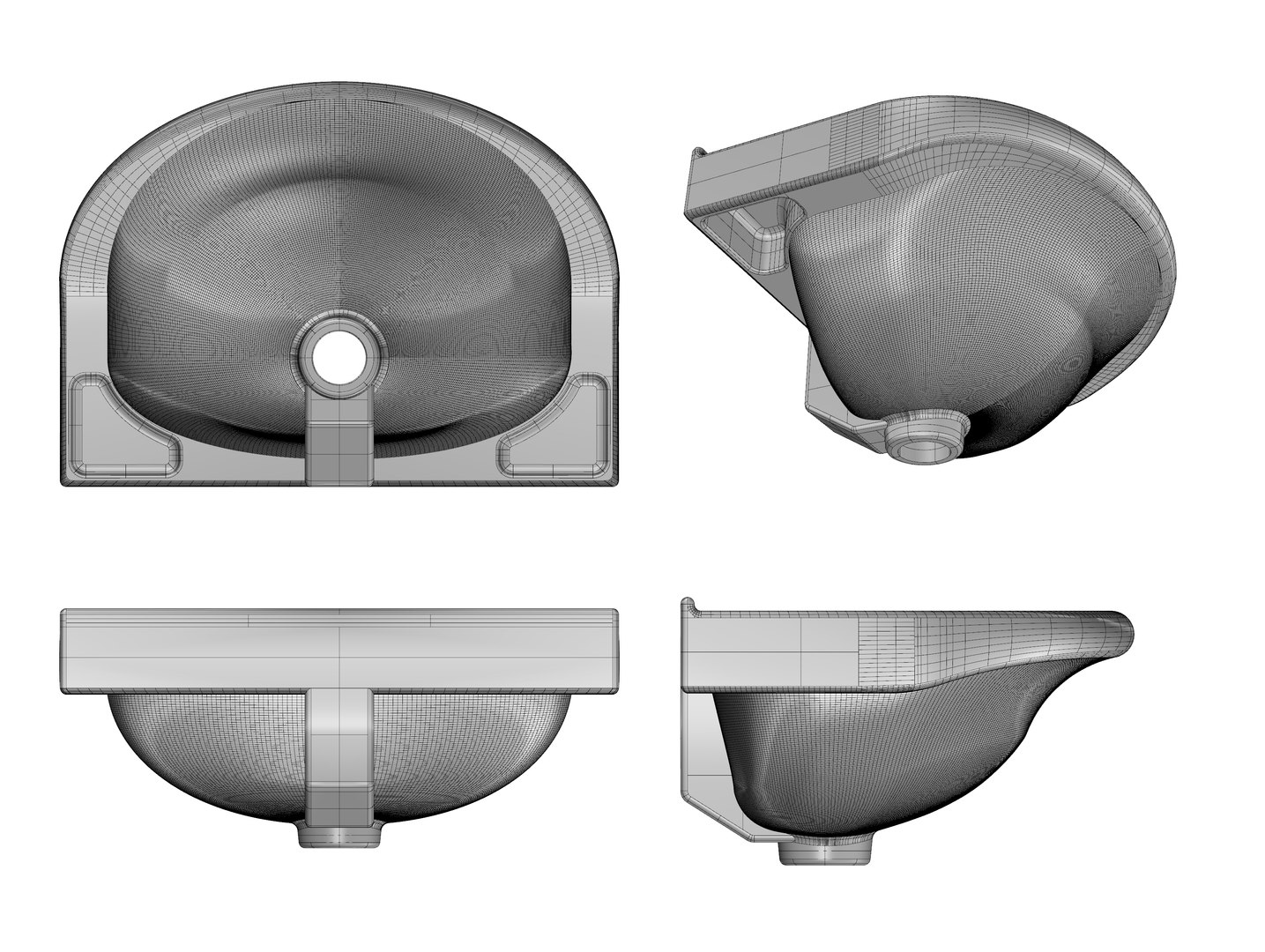 3D Basin Model - TurboSquid 1491301