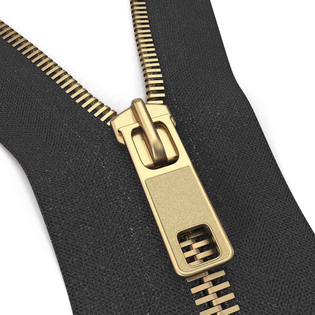3d zipper open