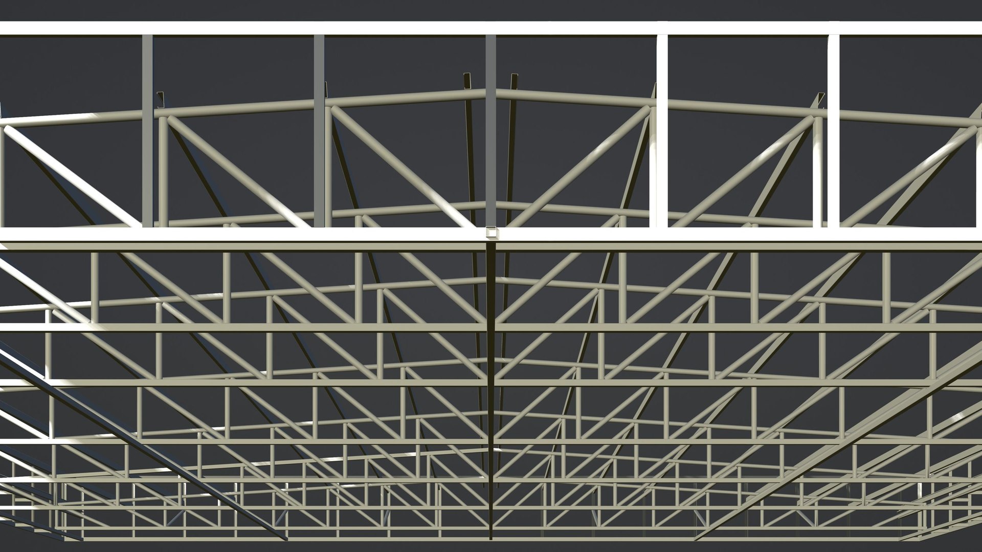 Roof Structure 3D - TurboSquid 2029131