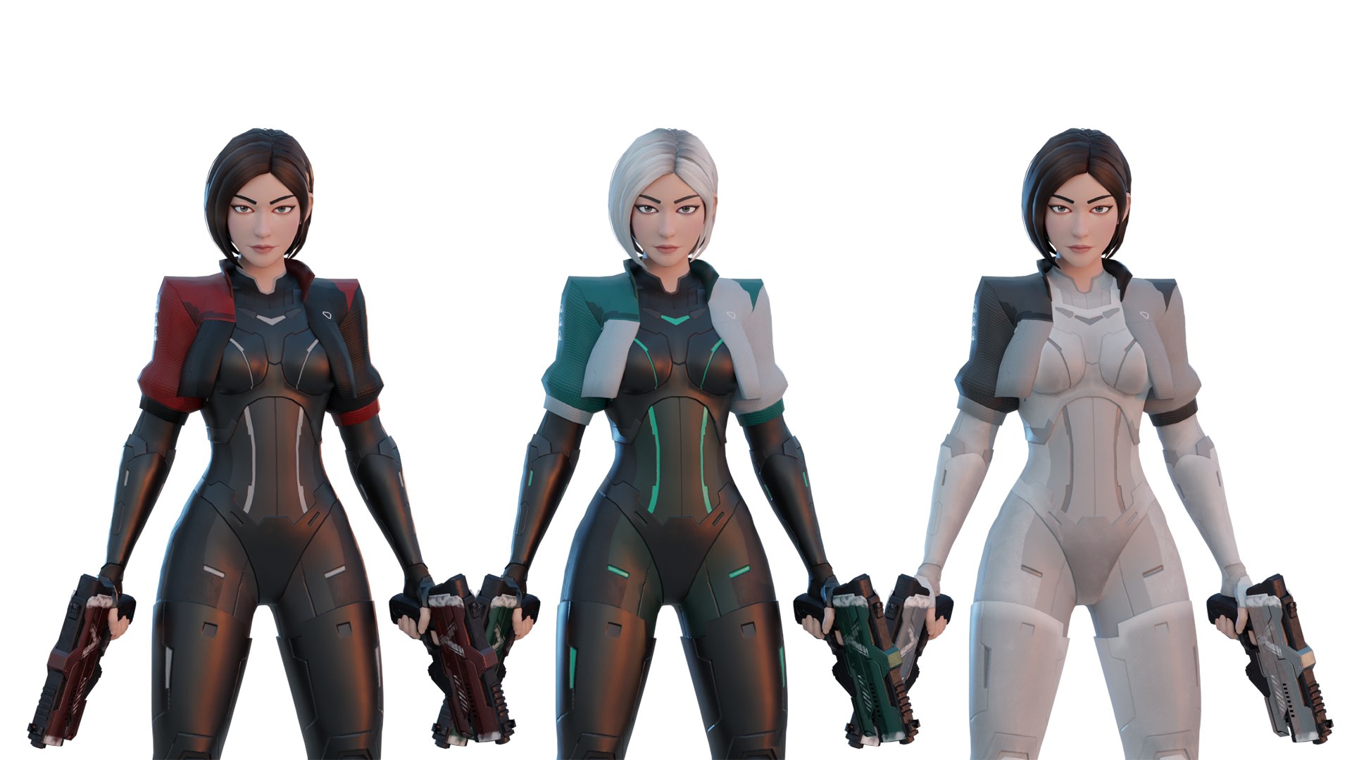 Futuristic Agent - Venus 3d Model 3D - TurboSquid 1951337