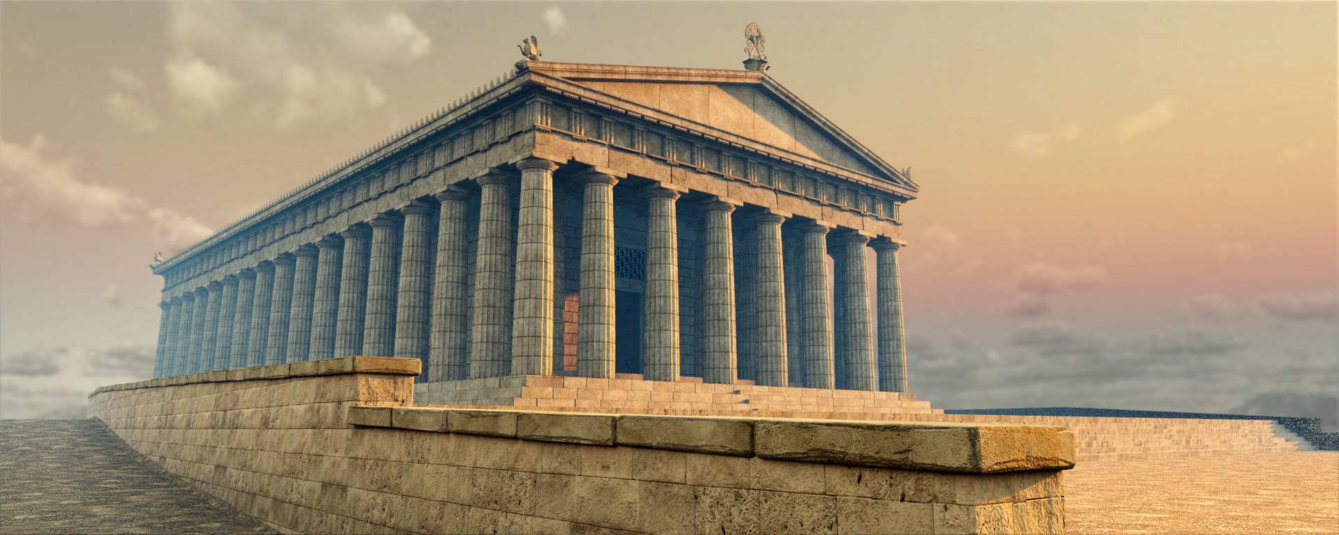 Parthenon Architecture Model - TurboSquid 1596794