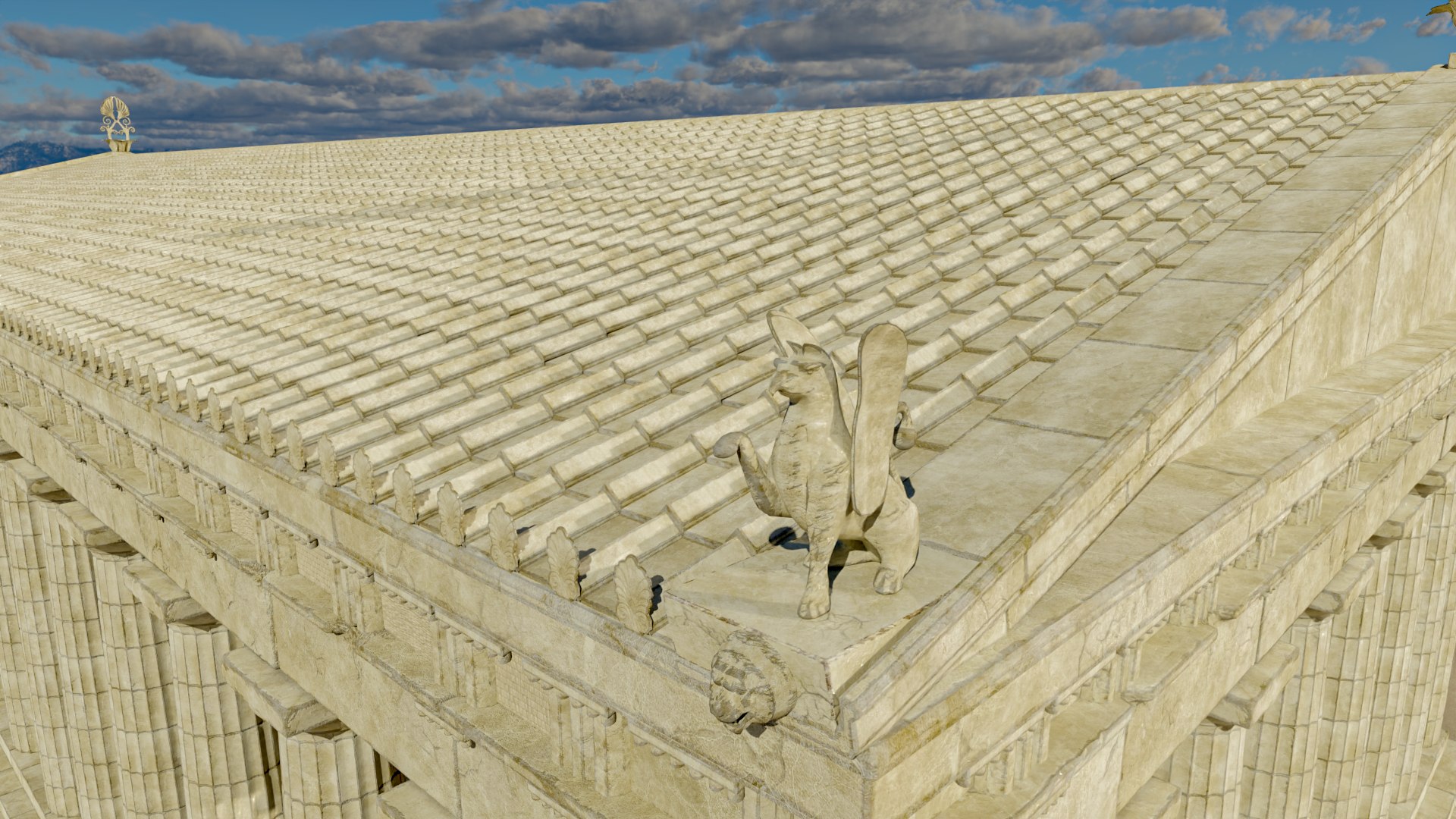 Parthenon Architecture Model - TurboSquid 1596794
