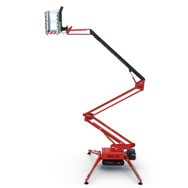 telescopic boom lift red max