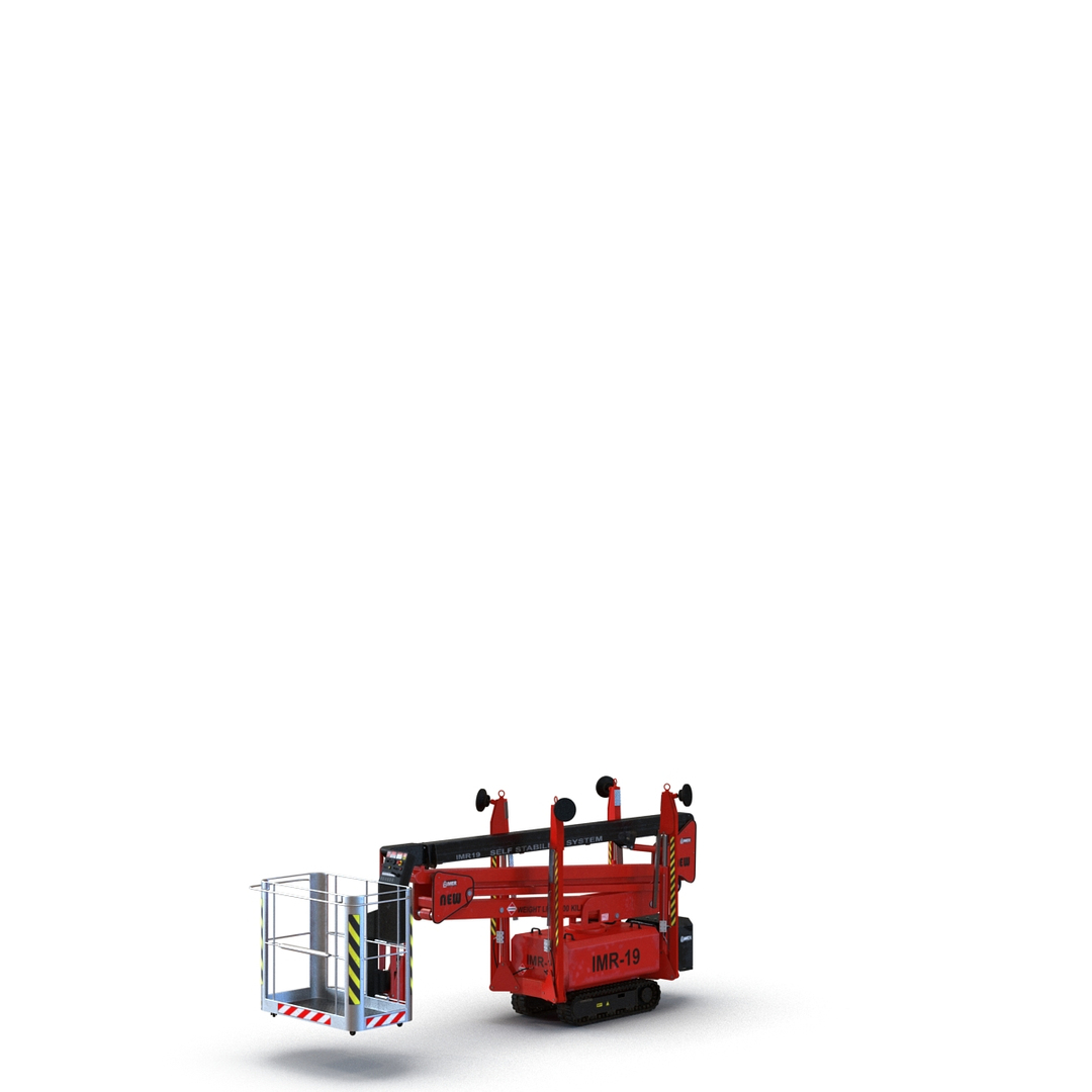 telescopic boom lift red max