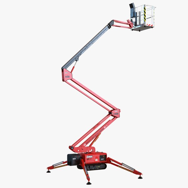 telescopic boom lift red max