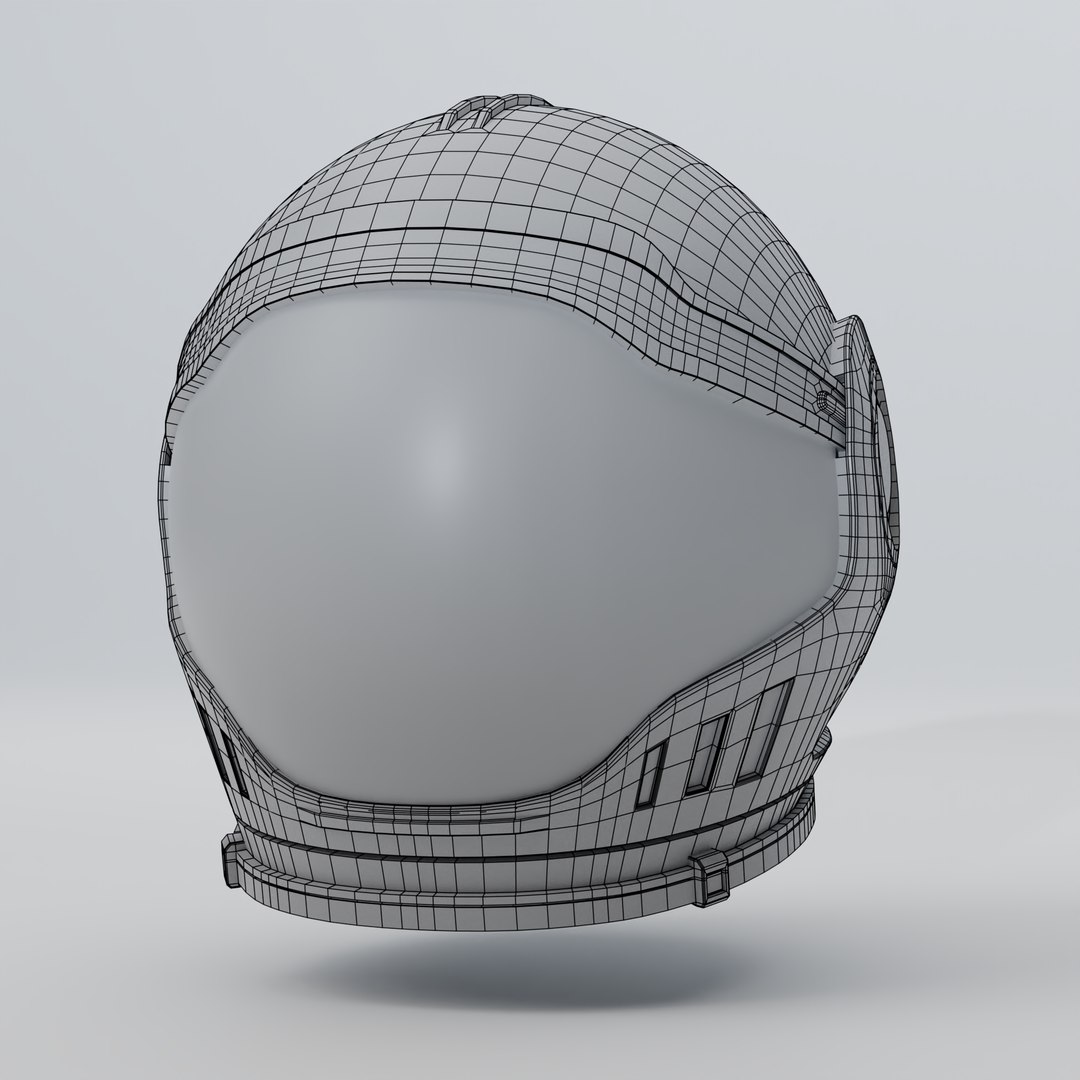 3D Astronaut Helmet Model - TurboSquid 1554080