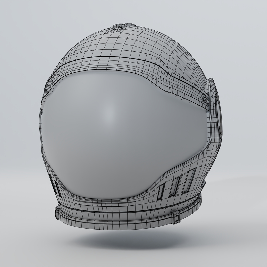 3D astronaut helmet model - TurboSquid 1554080