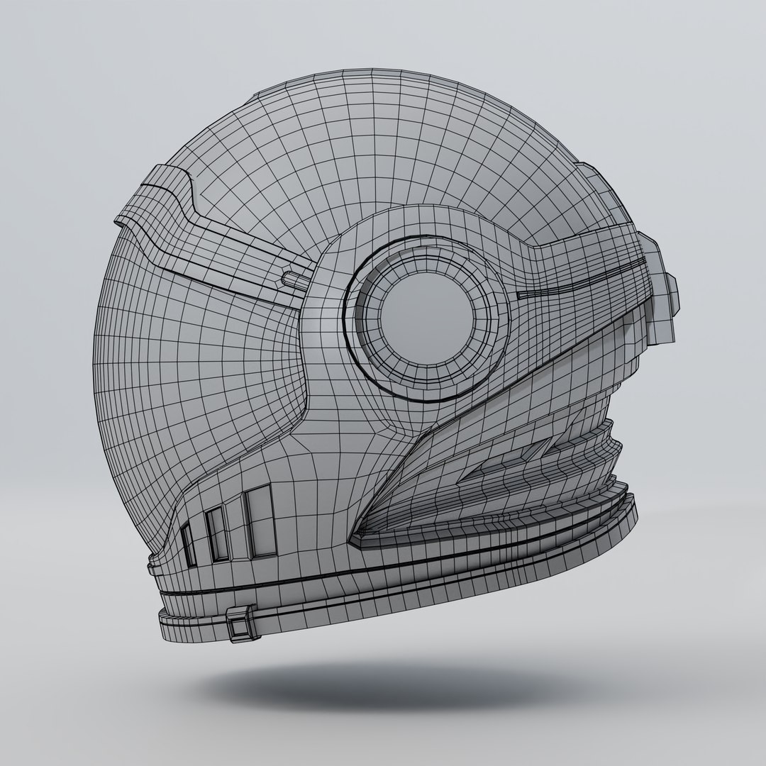 3D Astronaut Helmet Model - TurboSquid 1554080