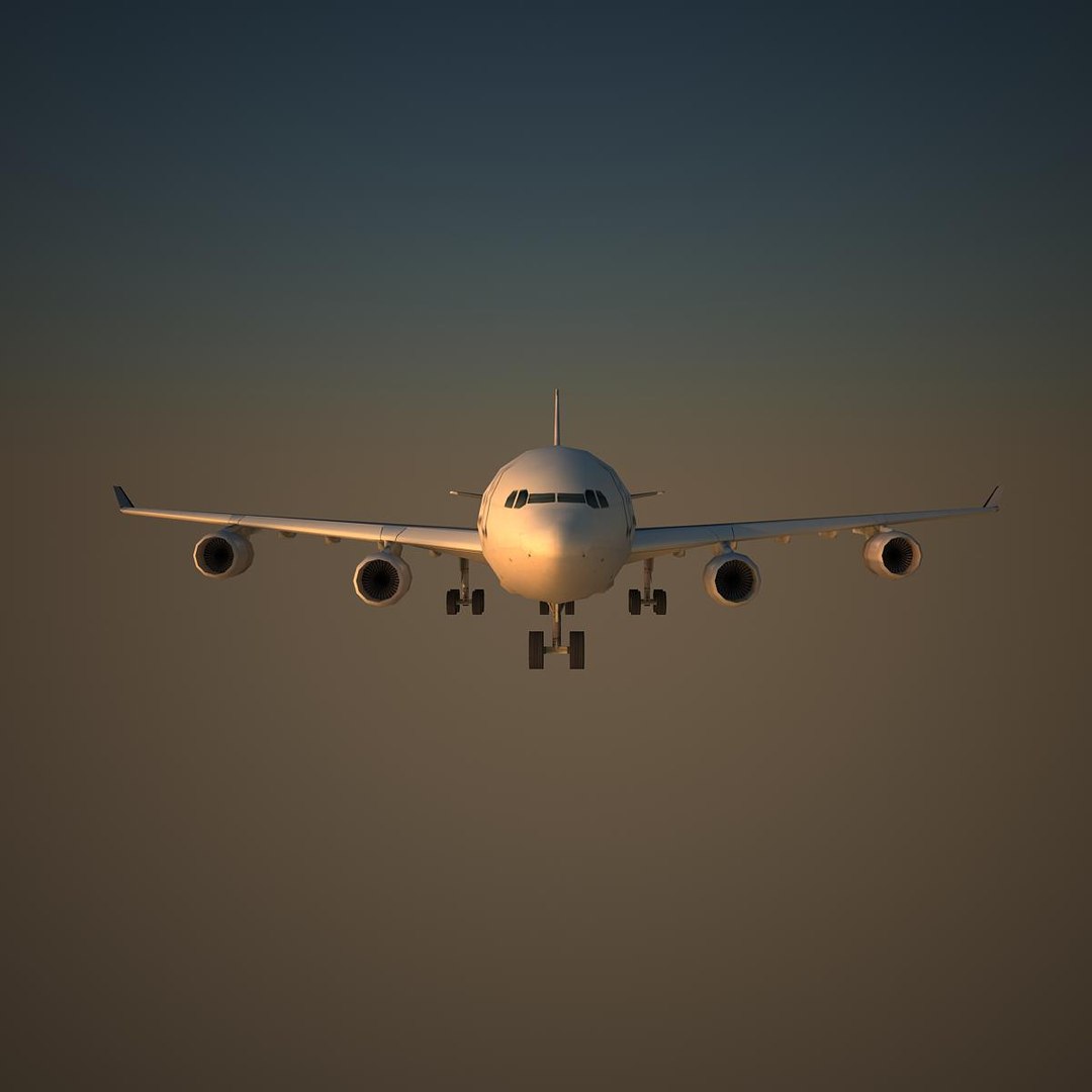 Airbus Basic 3d Model