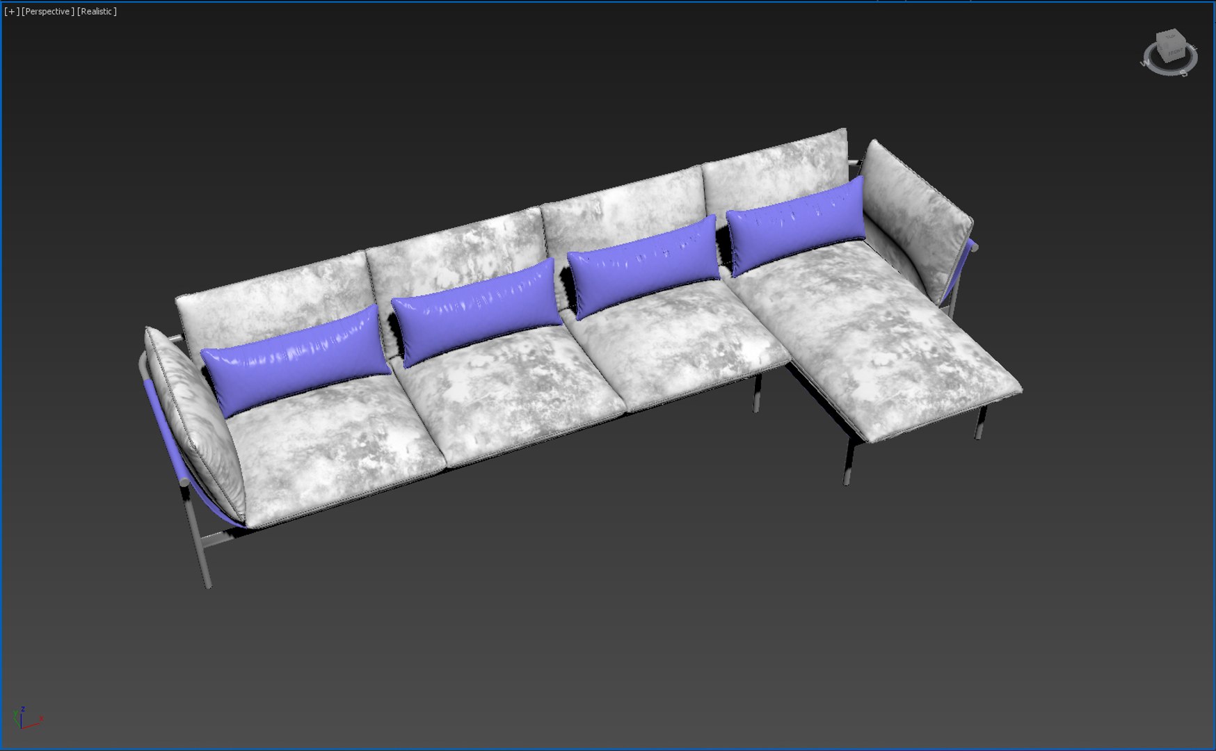 Fendi Casa Totu Sofa Corner 3D Model - TurboSquid 2080465