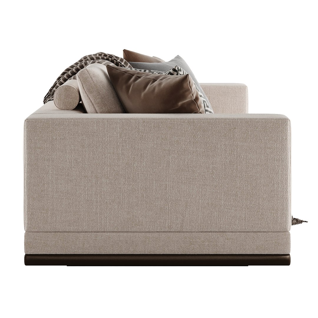 Sofa Saphir 3 Seater 3D Model - TurboSquid 2438615