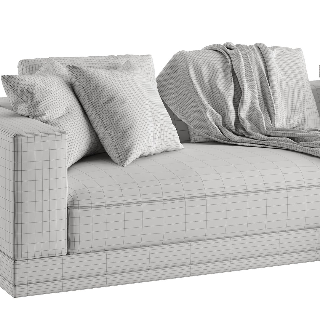Sofa Saphir 3 Seater 3D Model - TurboSquid 2438615