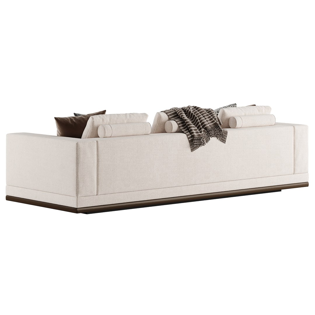 Sofa Saphir 3 Seater 3D Model - TurboSquid 2438615
