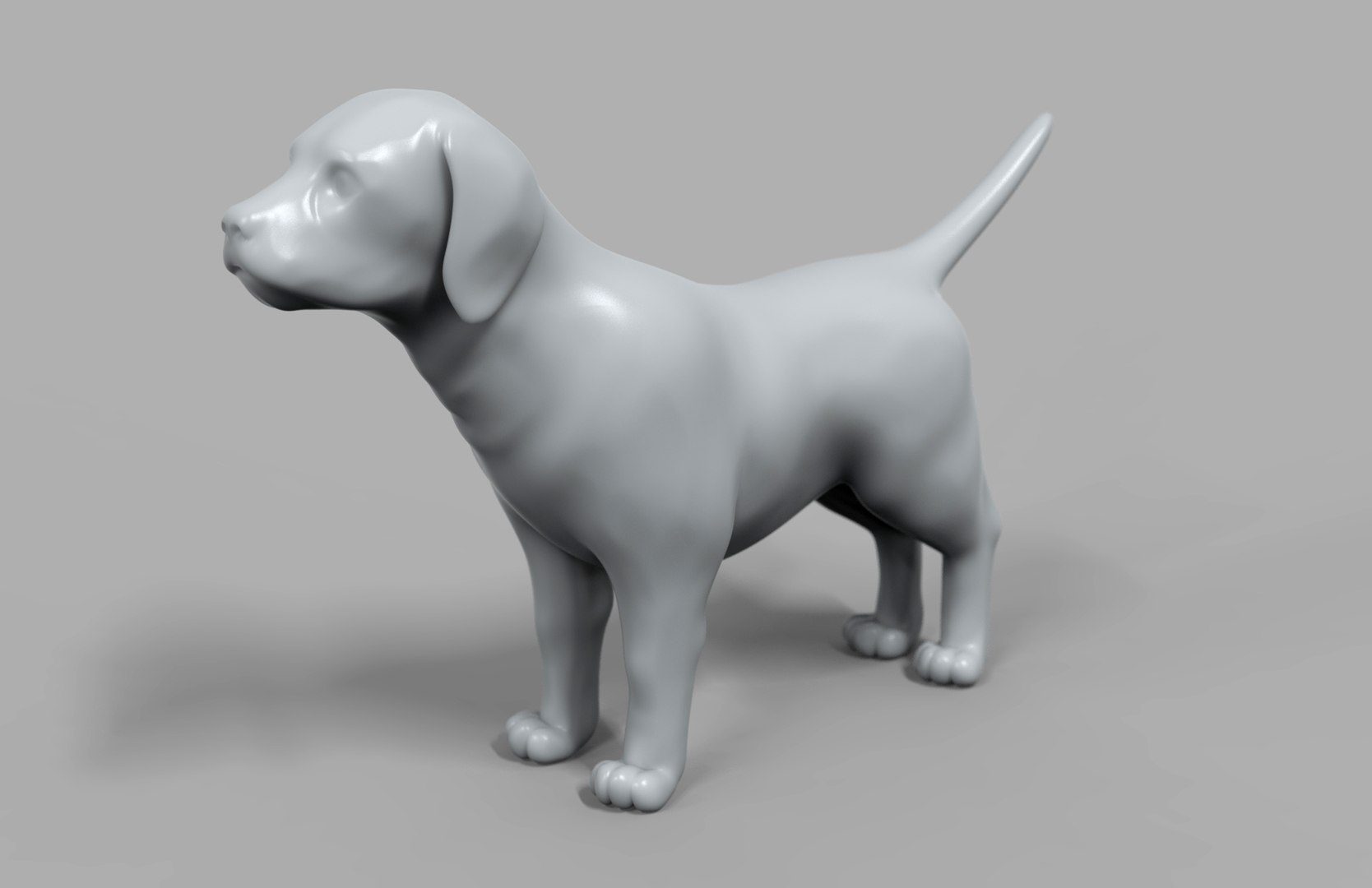 Dog figurine 3D print model model - TurboSquid 2139938