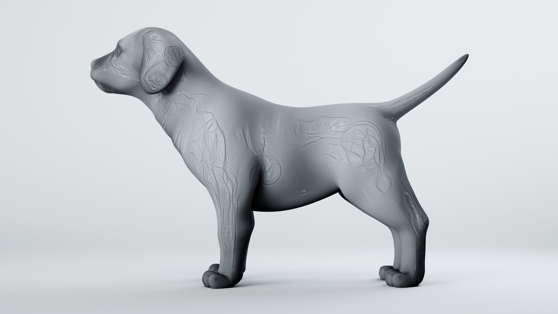 Dog figurine 3D print model model - TurboSquid 2139938