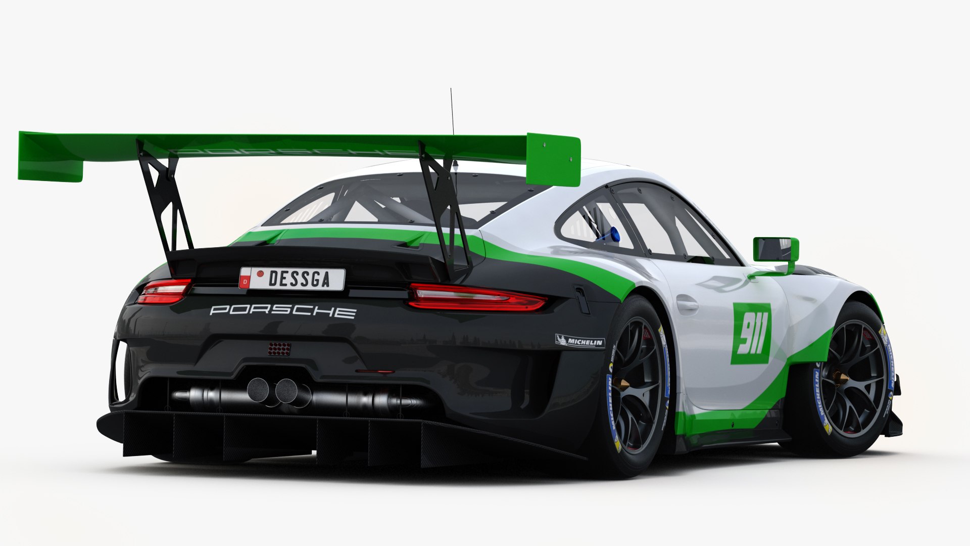 3D Porsche 911 Gt3 R Model - TurboSquid 1636210