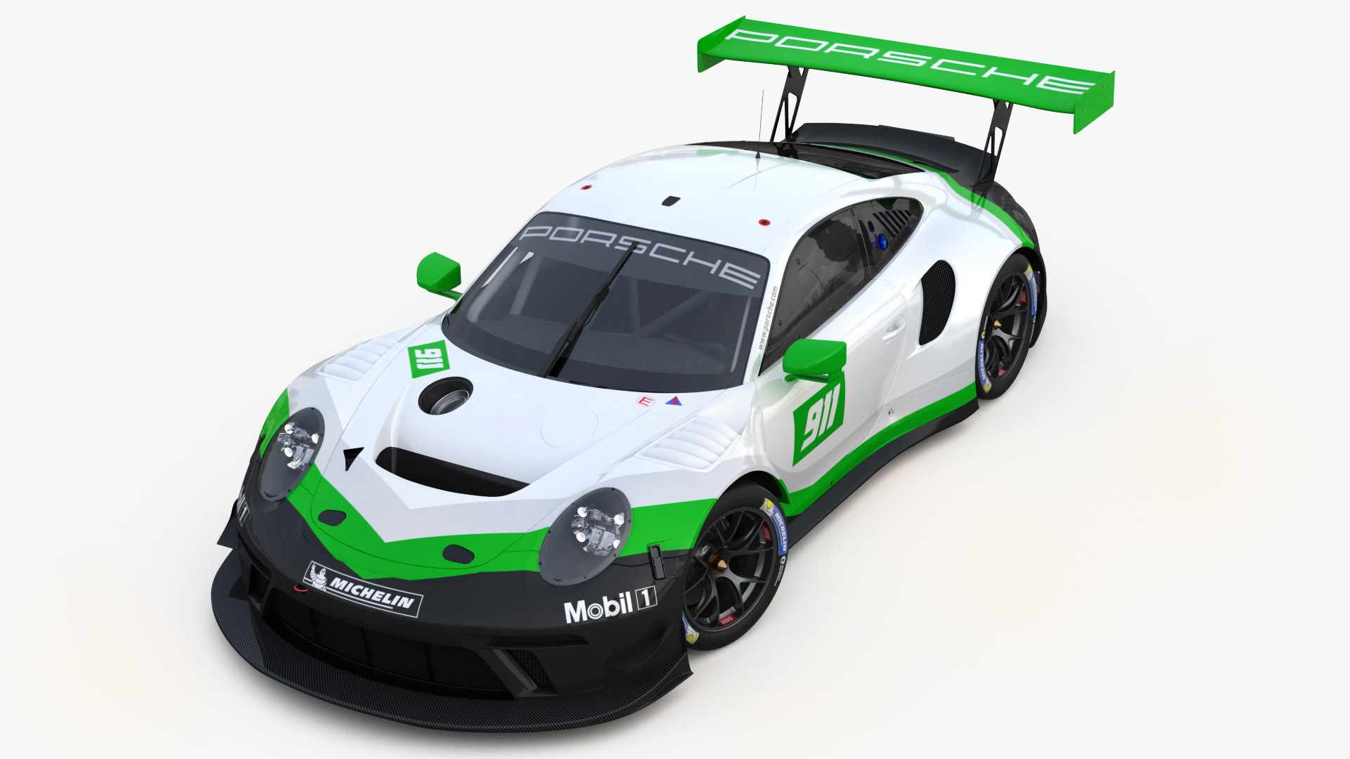 3D Porsche 911 Gt3 R Model - TurboSquid 1636210