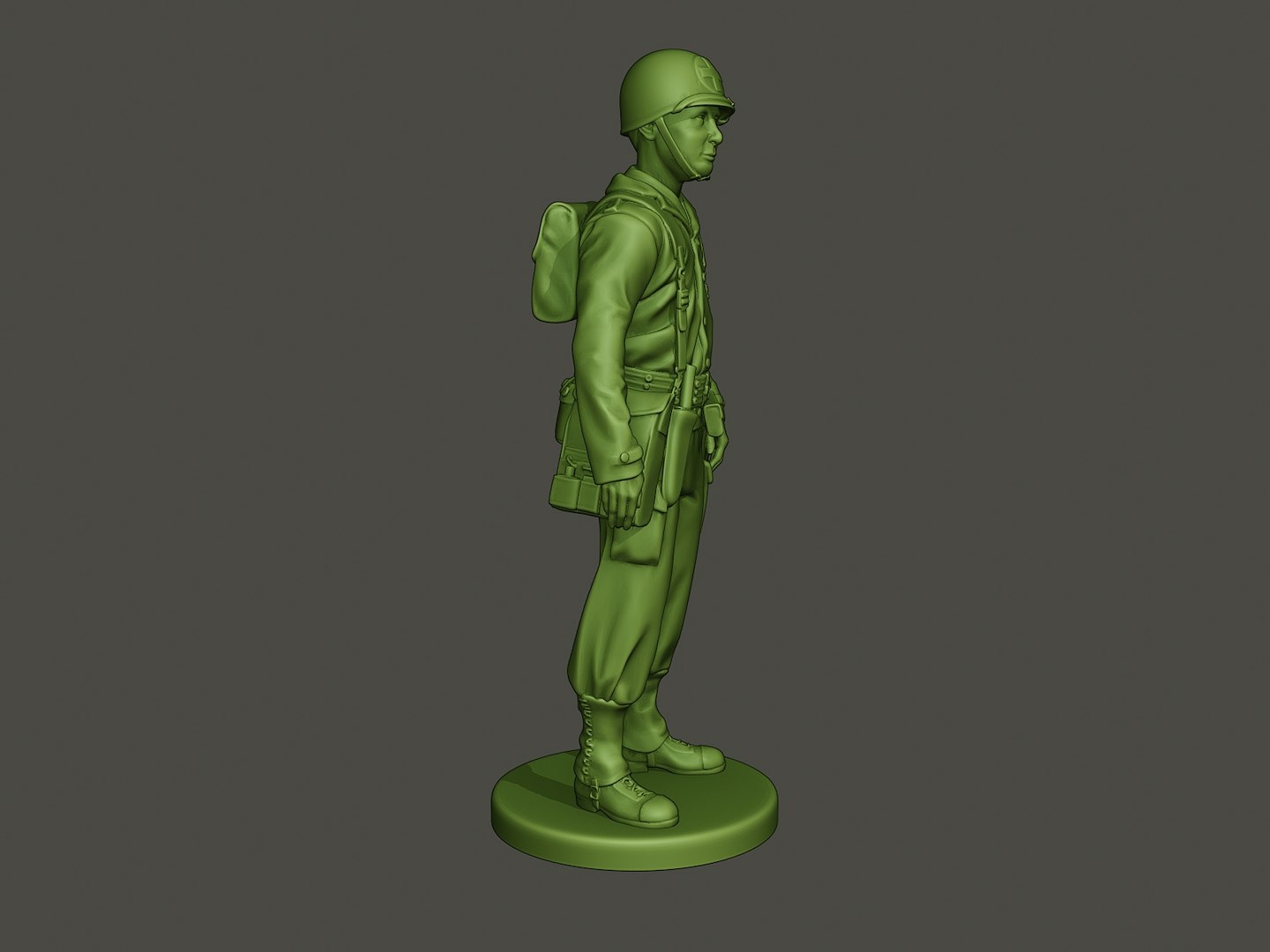 American Soldier Ww2 Stand Model - TurboSquid 1586905