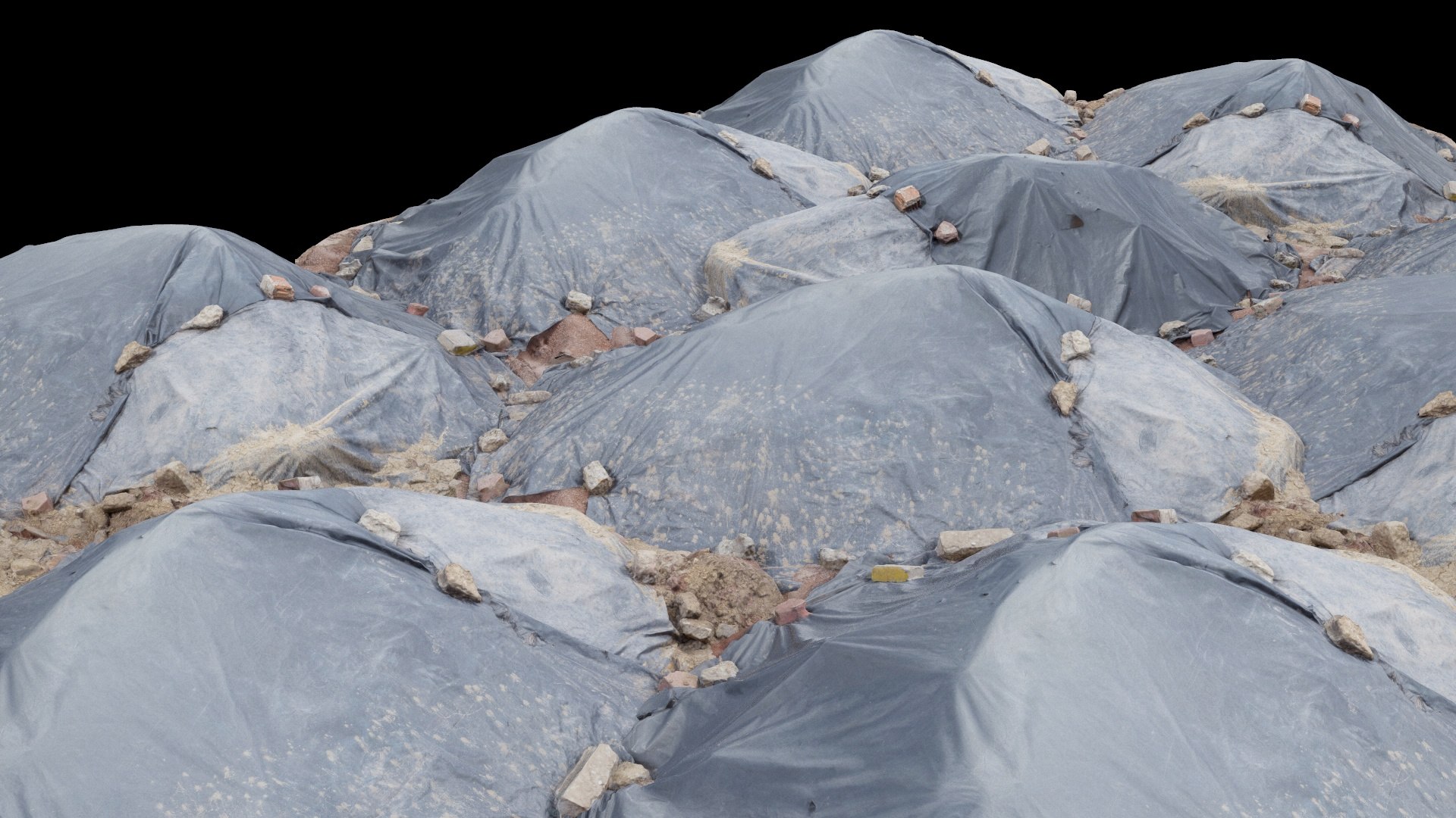 3D Rubble Scene - TurboSquid 1451597