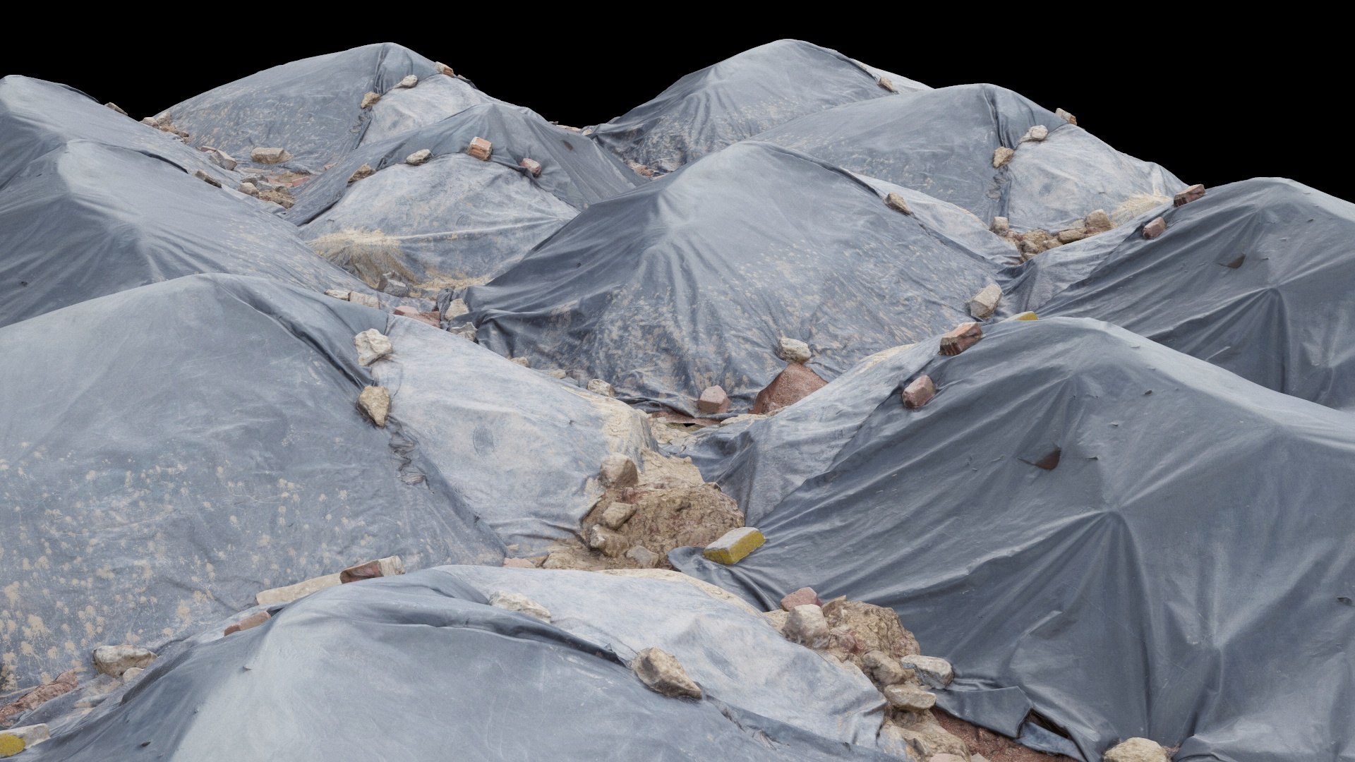 3D Rubble Scene - TurboSquid 1451597