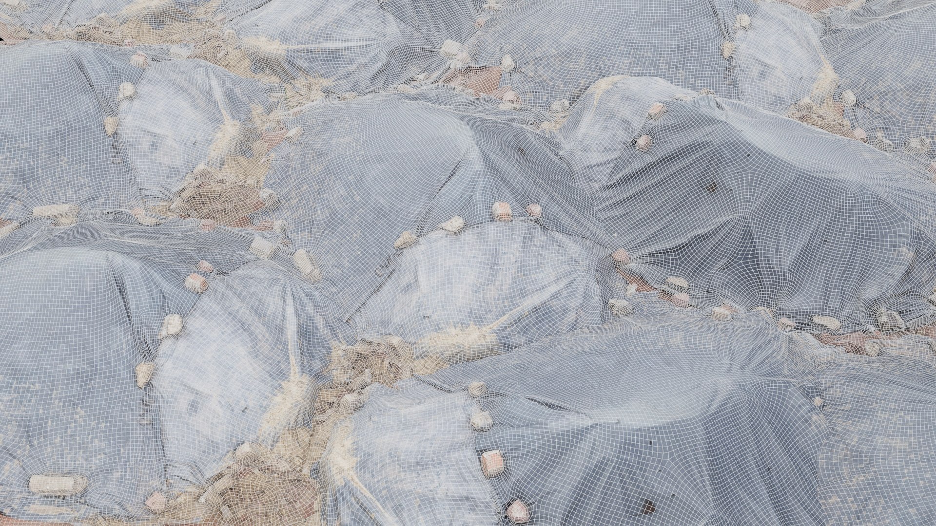 3D Rubble Scene - TurboSquid 1451597